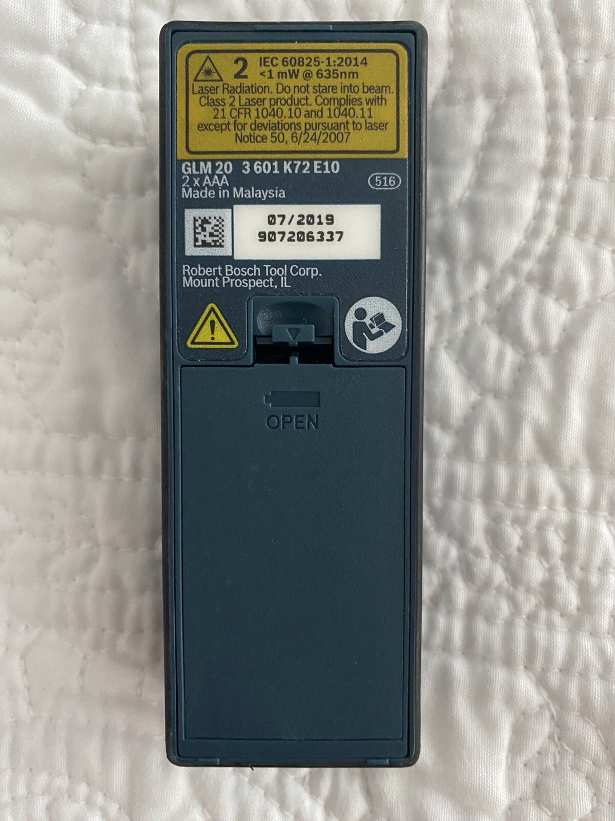 Bosch Professional GLM20 Blaze Red laser Pointer 65ft Digital Tape ...