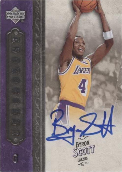 2006-07 Upper Deck Chronology - Byron Scott #16 Autographs (AU) for ...