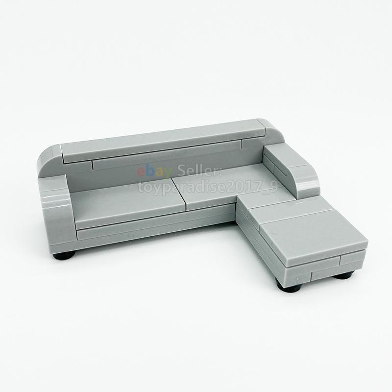 MOC Street City House Room Furniture View Building Blocks Bricks Scene ...