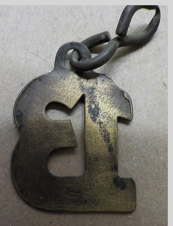Antique odd shape 1913 brass Dog tag license East Chicago Indiana | eBay