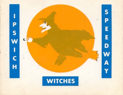 IPSWICH SPEEDWAY WITCHES STICKER/TRANSFER FOR INSIDE A CAR/GLASS | eBay UK