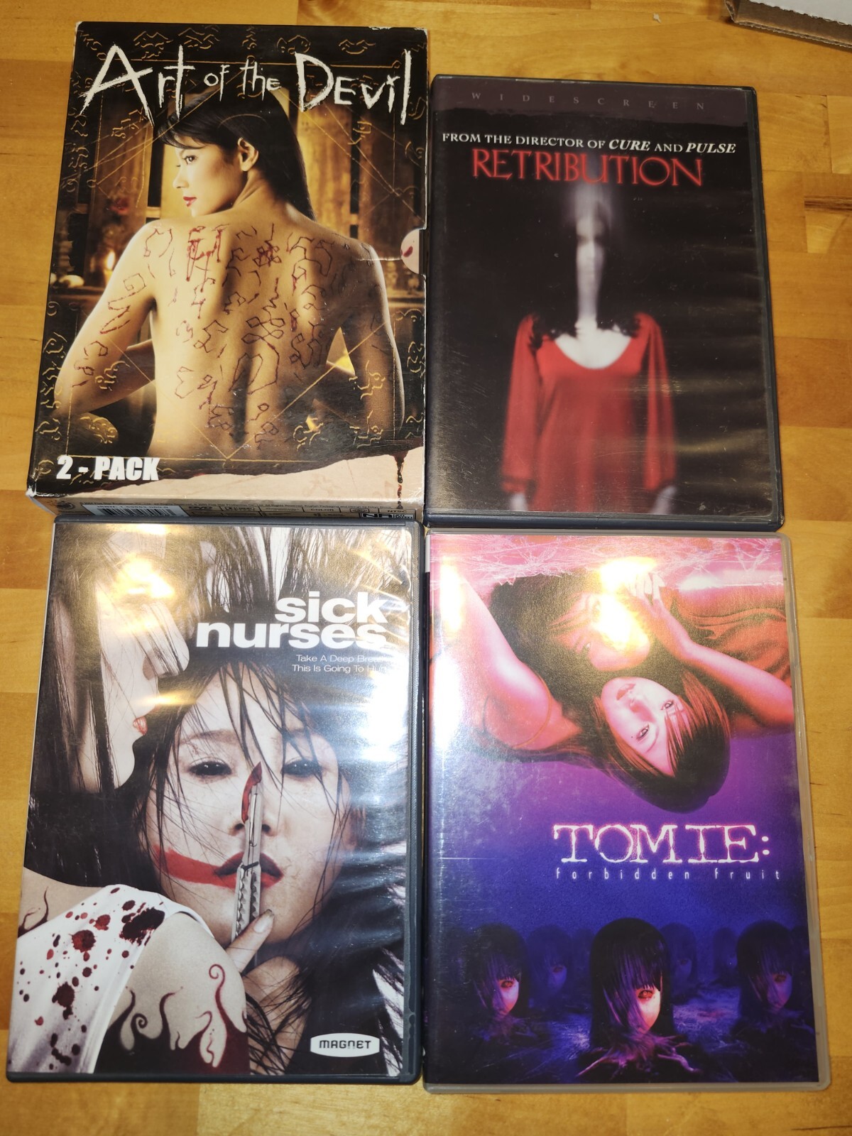 Sick Nurses Tomie Art Of The Devil Retribution DVD Kiyoshi Kurosawa ...