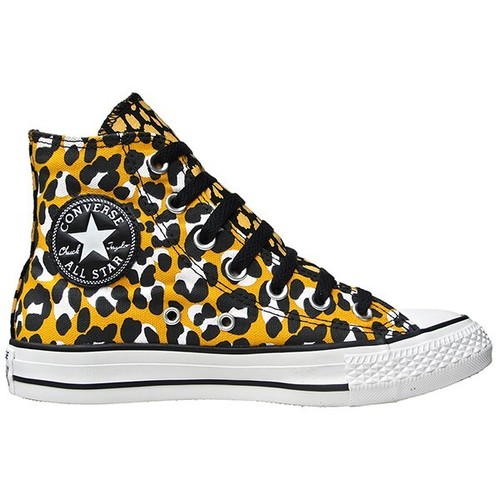 Converse Chucks EU 39 UK 6 Schwarz Tiger Gelb Leopard CHUCK TAYLOR ...