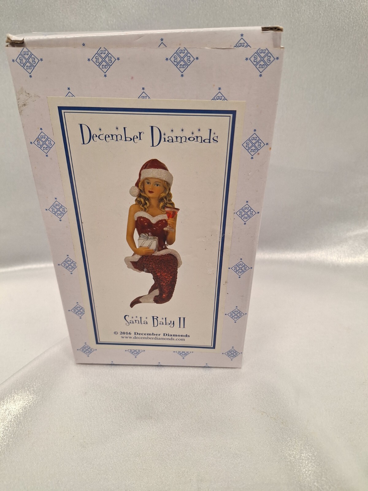 December Diamonds Santa Baby II Mermaid Christmas Ornament IOB NEW 2016 ...