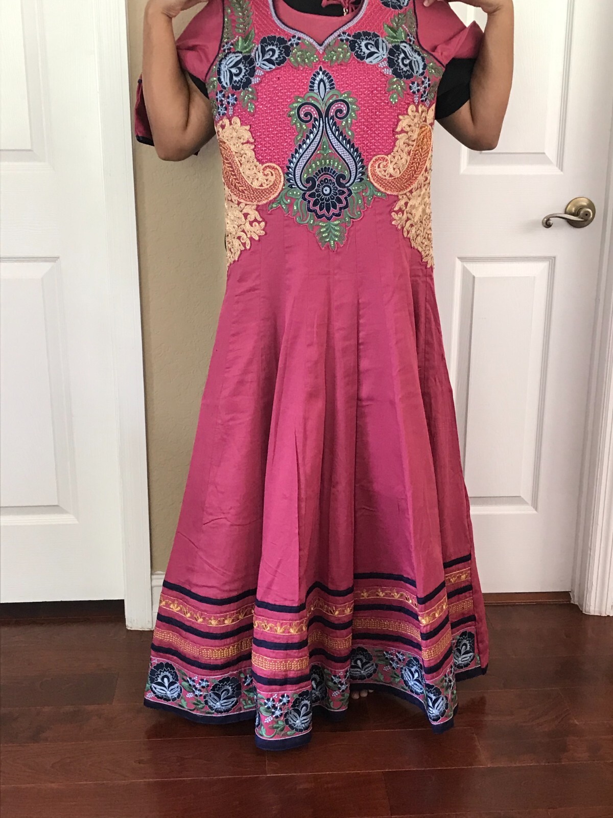 3 Piece Pink Indian Shalwar Kameez - Gem