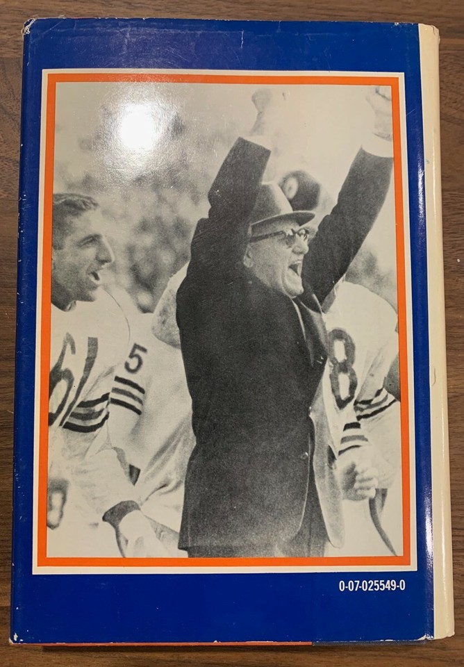 HALAS BY HALAS by George Halas - SIGNED Chicago Bears NFL - 1979 HCDJ ...