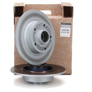 ORIGINAL Renault Bremsscheiben + Radlager Satz MEGANE IV hinten ...