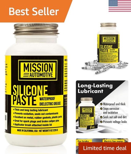 Premium Dielectric Grease - 8 Oz Waterproof Silicone Paste with ...