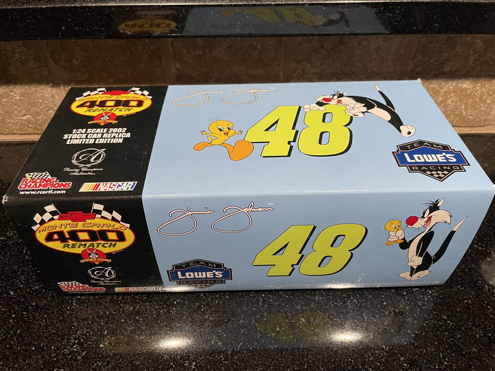 2002 Jimmie Johnson Racing Champions Lowe’s Looney Tunes Rematch 1/24 ...