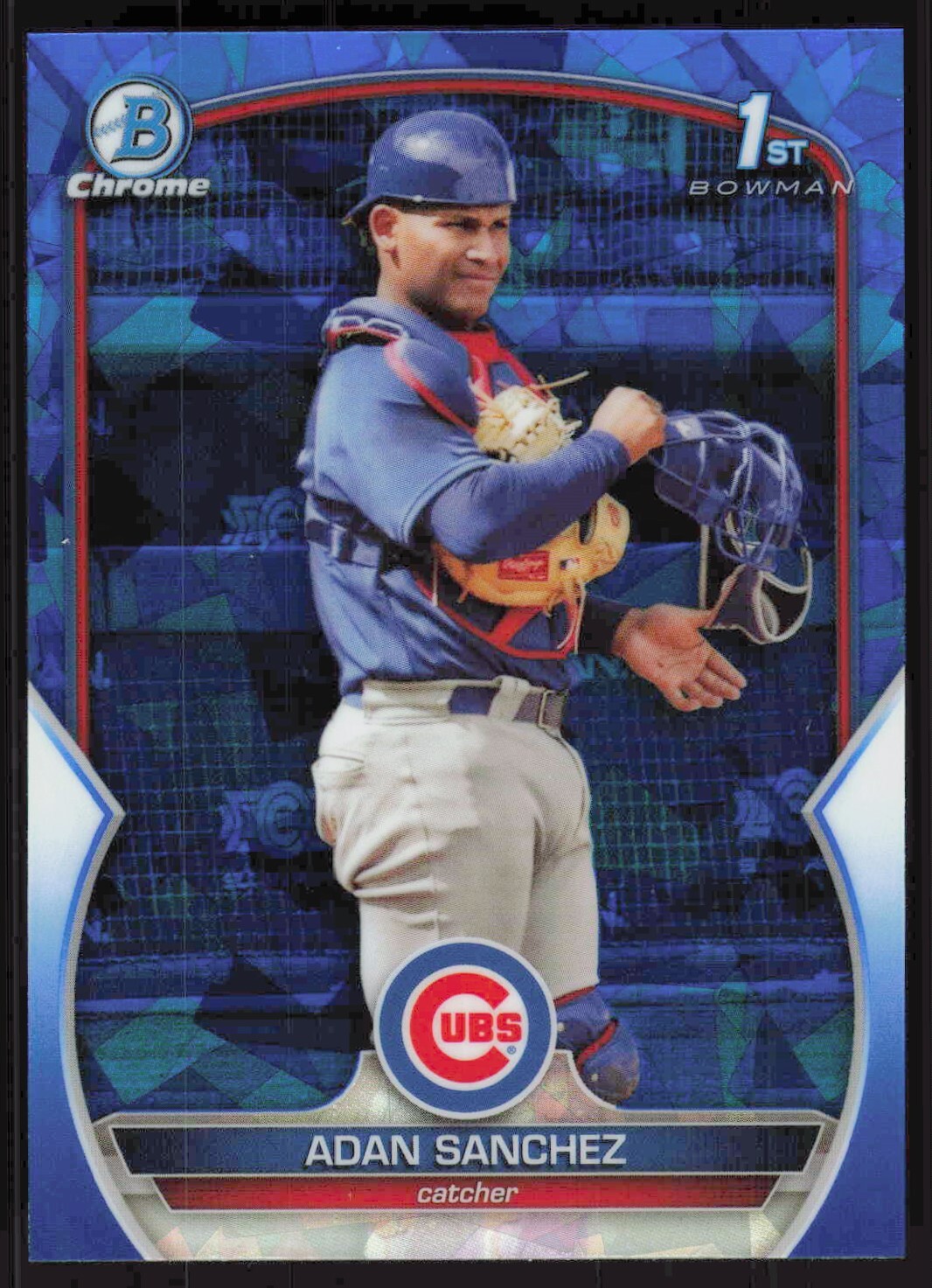 2023 Bowman Chrome Sapphire Adan Sanchez BB23ZB Chicago Cubs #BCP-219 ...