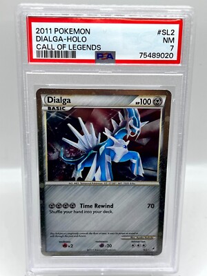 Dialga SL2 Call of Legends Holo Secret Rare Shiny Shining Pokemon Card ...