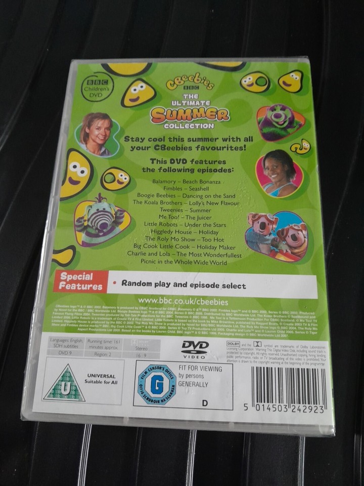 Cbeebies BBC The Ultimate Summer Collection dvd brand New & Sealed rare ...