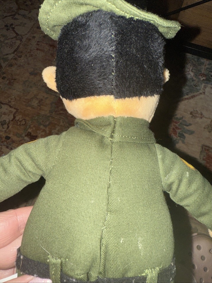 Yogi Bear Jellystone Park Ranger Smith Plush Stuffed Doll Toy Hannah ...