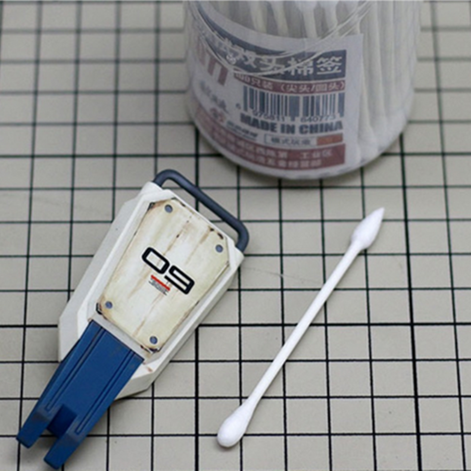 100PCS Double Ended Wipe Craft Cotton Swab for For Gundam Military ...