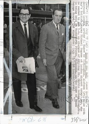 1968 Press Photo James Earl Ray's Lawyers Arthur J. Janes & Michael ...