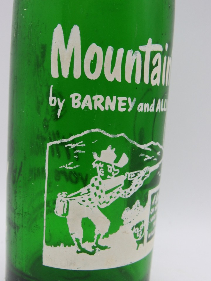 MOUNTAIN DEW Bottle - BARNEY and ALLY - Hartman - Knoxville, Tennessee ...