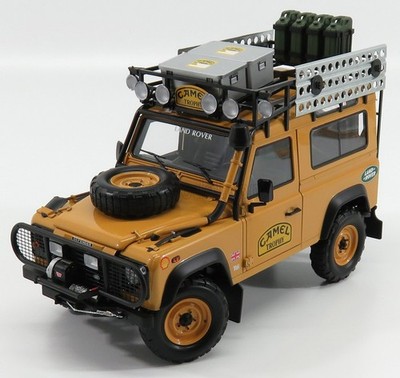 1/18 ALMOST-REAL - LAND ROVER - DEFENDER 90 RALLY CAMEL TROPHY 1984 ...