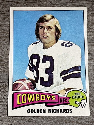 Golden Richards RC 1975 Topps Cowboys #464 *F113* | eBay