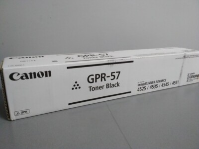 CANON GPR-57 Black Toner Cartridge (0473C003(AA) NEW Genuine | eBay