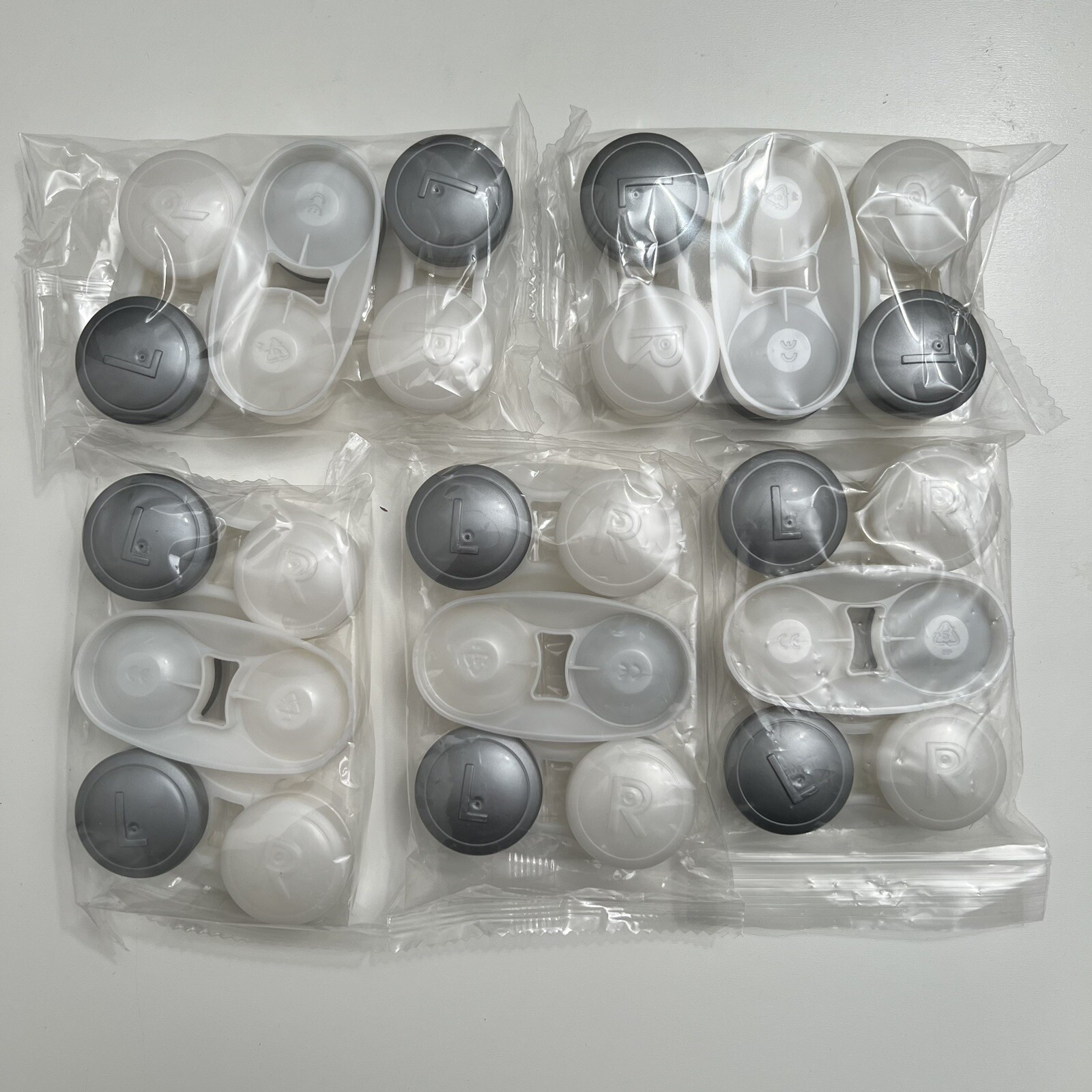 Contact Lens Cases x3 per pack - Left Right | Grelly UK