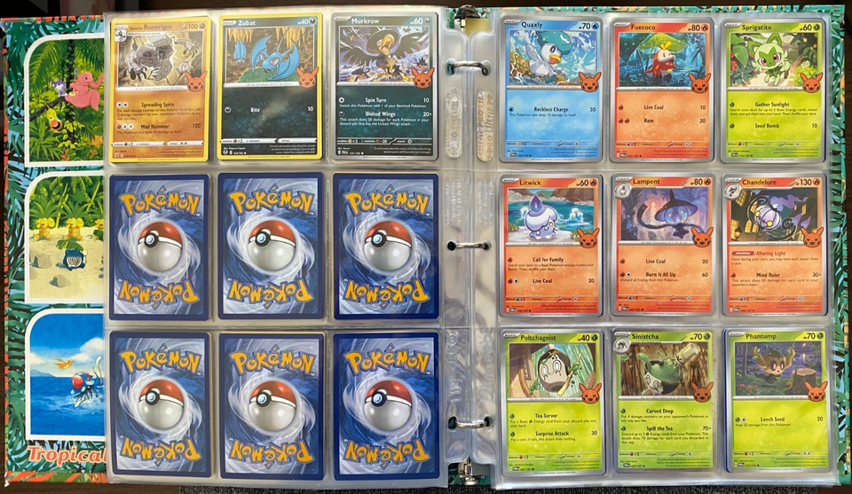 Pokemon TCG Southern Islands binder filled with cards old and new | eBay
