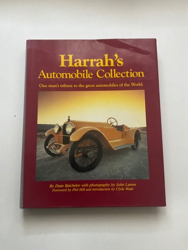 Harrah's Automobile Collection By Batchelor & Lamm 2nd Printing Free ...