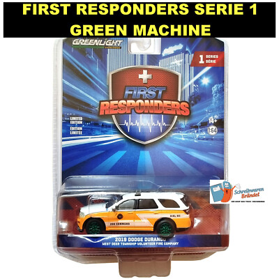 GREENLIGHT 2019 DODGE DURANGO - GREEN MACHINE - FIRST RESPONDERS 1 ...