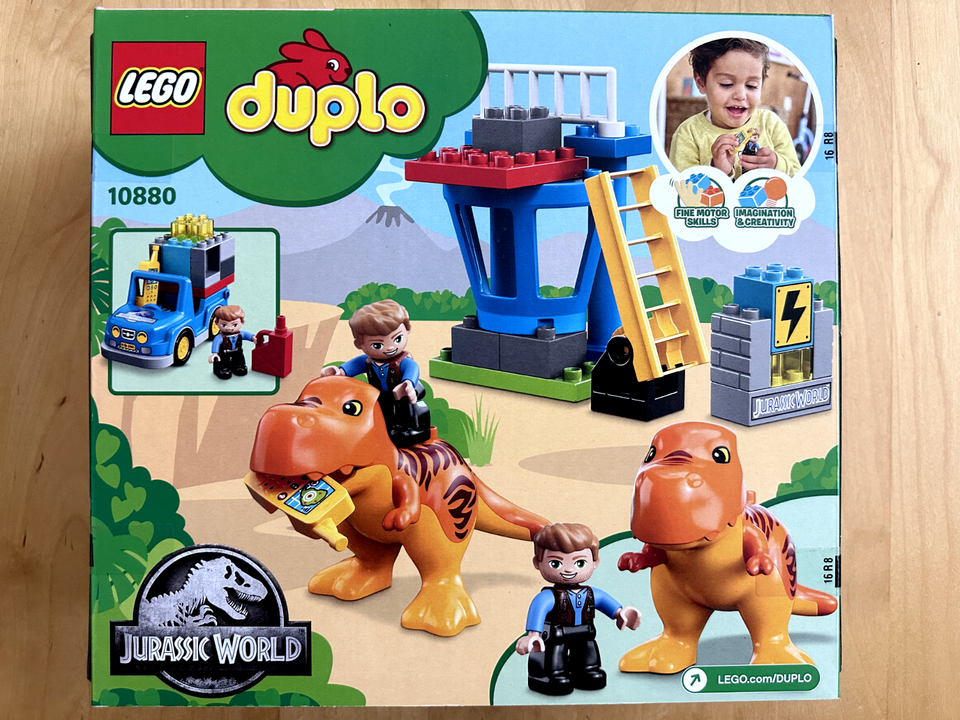 LEGO JURASSIC WORLD DUPLO 10880 T. rex Tower NISB New & Sealed | eBay