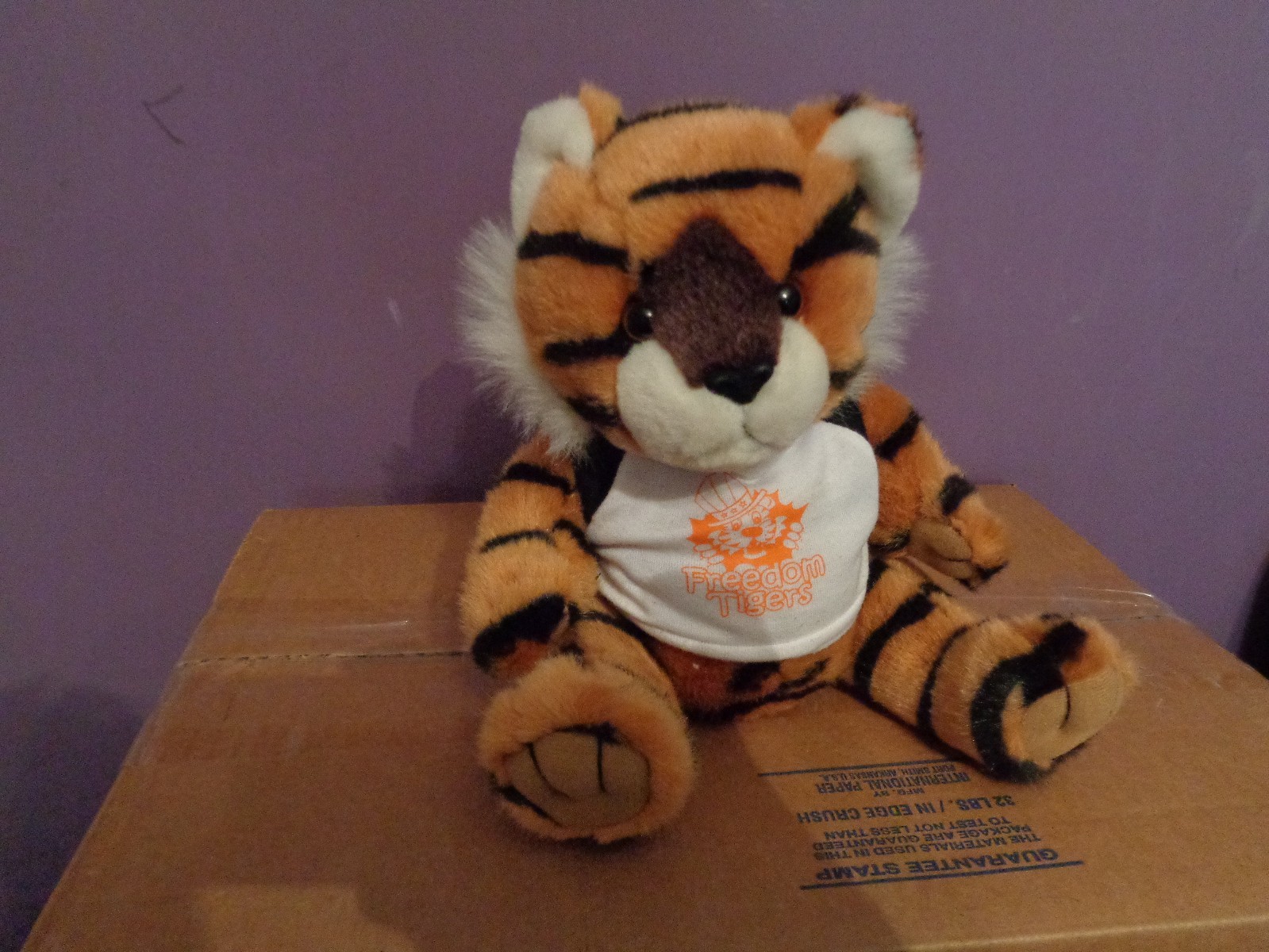 STEVEN SMITH PLUSH DOLL FIGURE FREEDOM TIGERS ANIMAL TIGER CAT MASCOT ...