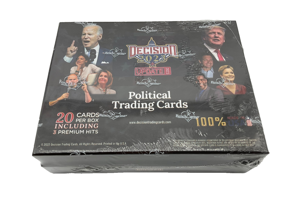 2023 Decision Update Political Trading Cards Box Sealed | eBay