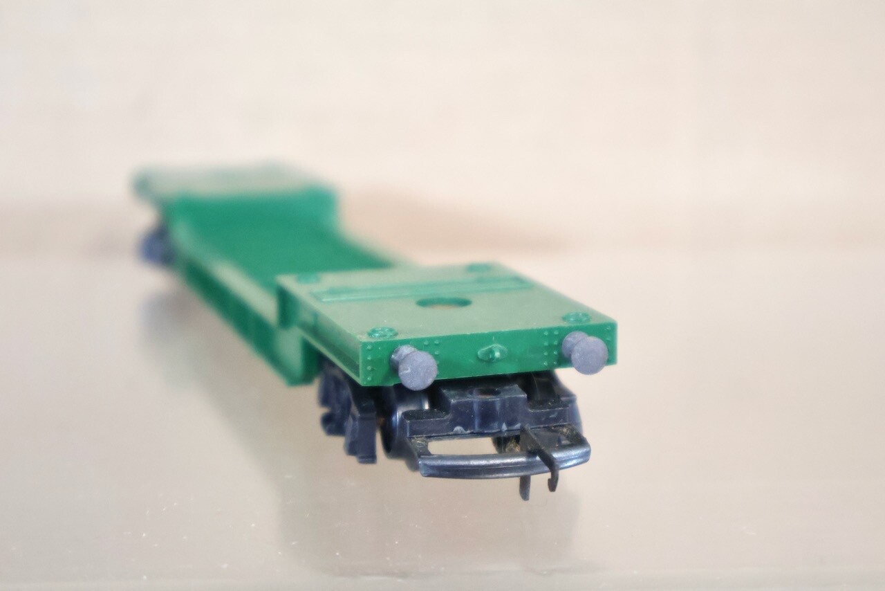 TRIANG R118 BR GREEN BOGIE WELL WAGON 41917 BOXED 1964 VERSION oi | eBay