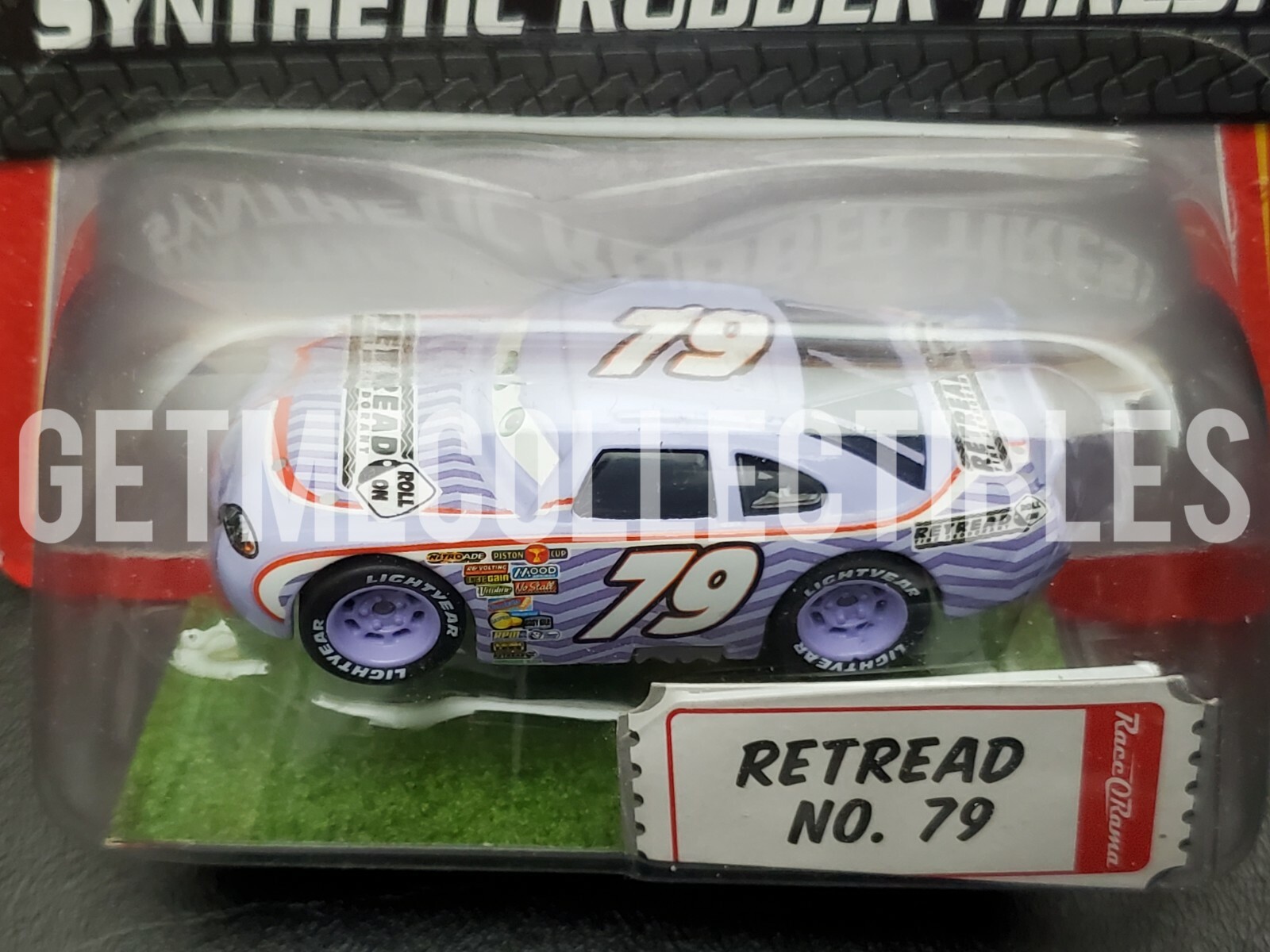 DISNEY PIXAR CARS RETREAD NO. 79 RUBBER TIRE KMART SAVE 6% GMC | eBay