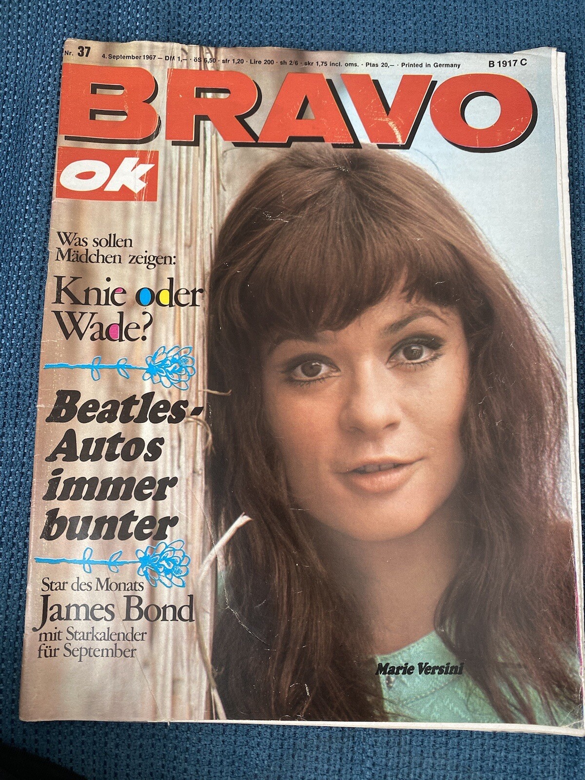 Bravo 37/1967 , Marie Versini,Bravo Zeitschrift | eBay