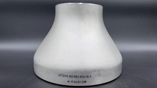8 X 4 Concentric Reducer Schedule 10 Welded 316/316L Stainless Steel ...