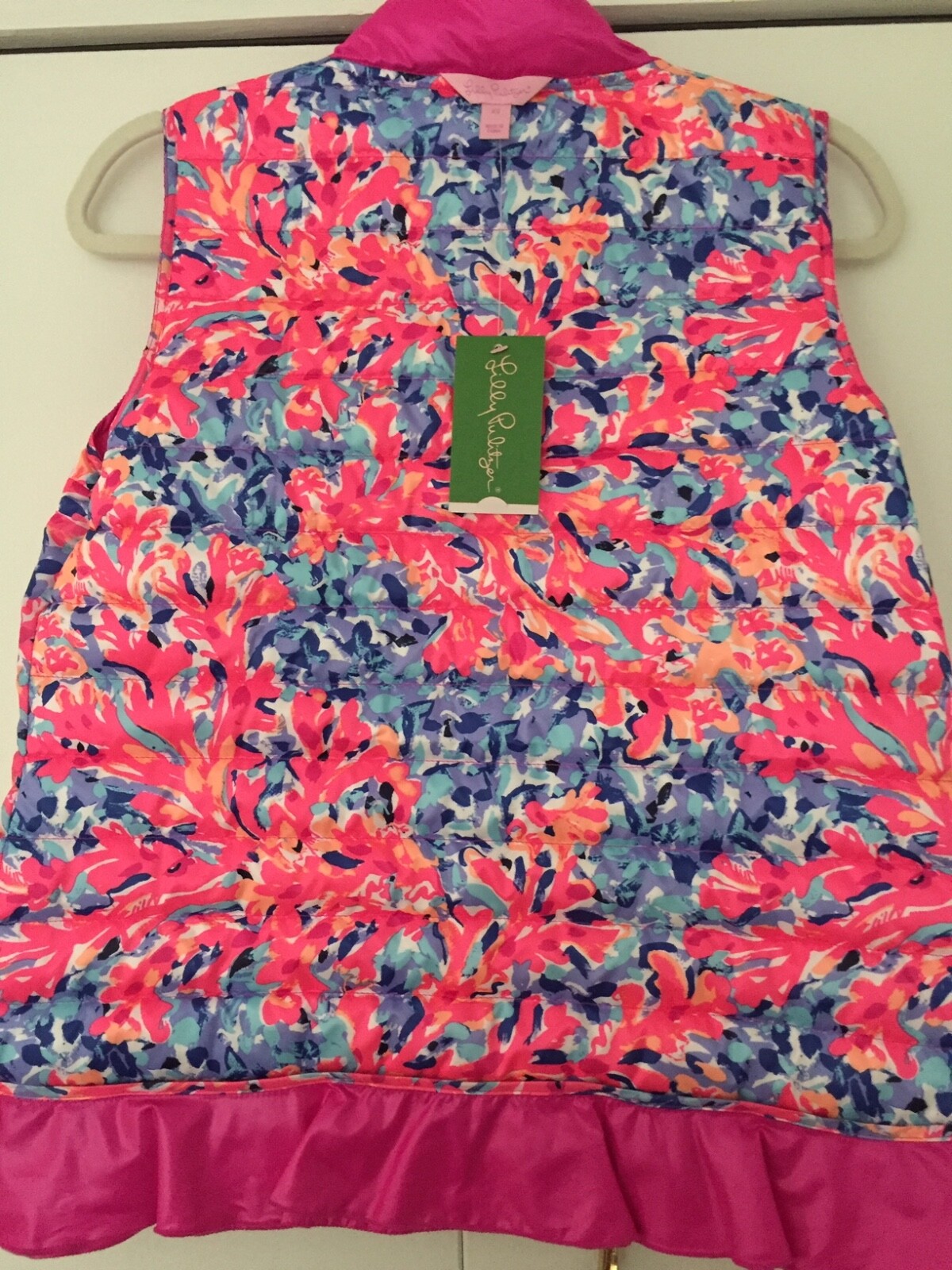 NWT Lily Pulitzer Cora Down Vest Size XS | eBay