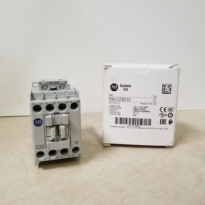 ALLEN-BRADLEY, IEC 100-C23D10, CONTACTOR, 120VAC COIL | eBay