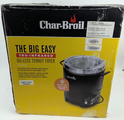 Char-Broil The Big Easy - TRU-Infrared Oil Less Turkey Fryer - New Open ...