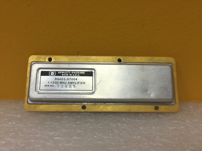 HP / Agilent 86603-67004 1 to 1300 MHz, 15 dBm, SMA (F) Low Noise ...