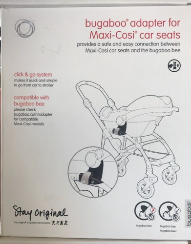 Bugaboo Adapter Compatible/Fits/For Maxi- Cosi Car Seats-Brand NEW!! Ships N 24h | eBay