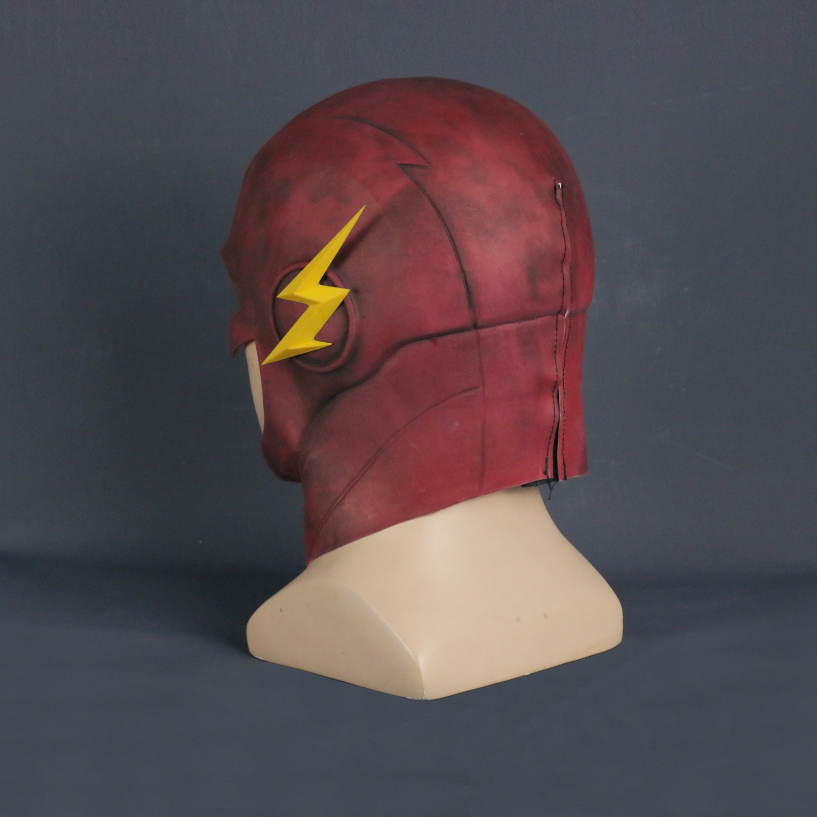 The Flash Mask Allen Cosplay Helmet Halloween Full Face Latex Mask ...