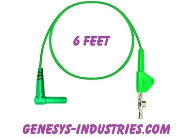 TEST LEADS FOR 3M DYNATEL LOOP ANALYZER 965DSP GREEN GROUND 965DSP-01 ...
