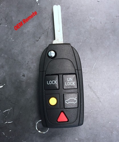 OEM Volvo C30 C70 S40 S60 S80 V50 V70 LQNP2T-APU Flip Key Fob Remote | eBay