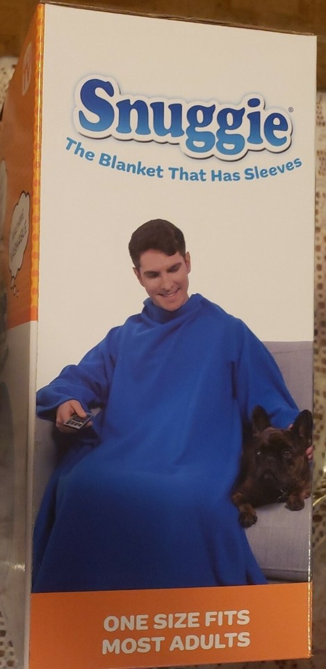 Snuggie- The Original Wearable Blanket That Has Sleeves Warm Cozy Super ...