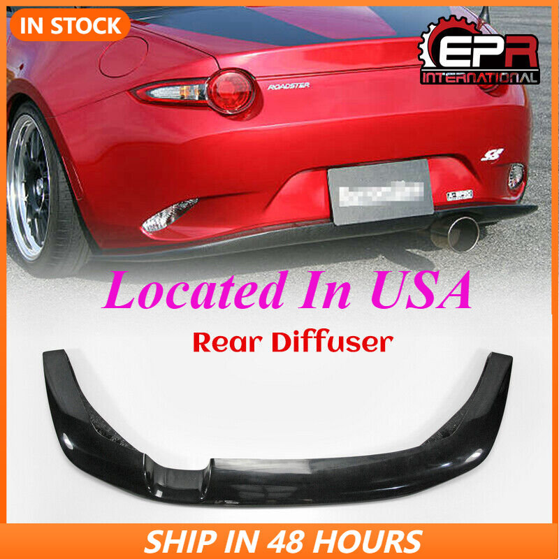 (Item in USA)For MX5 ND5RC Miata Roadster CS Style Fiberglass Rear ...