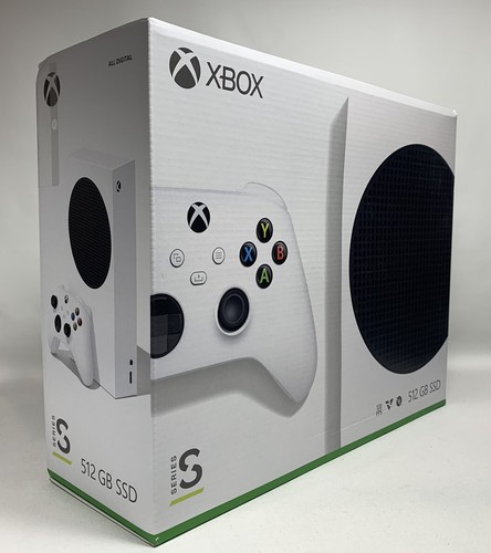 Microsoft Xbox Series S 512GB Video Game Digital Console White New ...