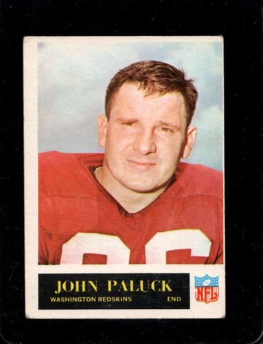 1965 PHILADELPHIA #193 JOHN PALUCK VG REDSKINS (OC) *X59585 | eBay