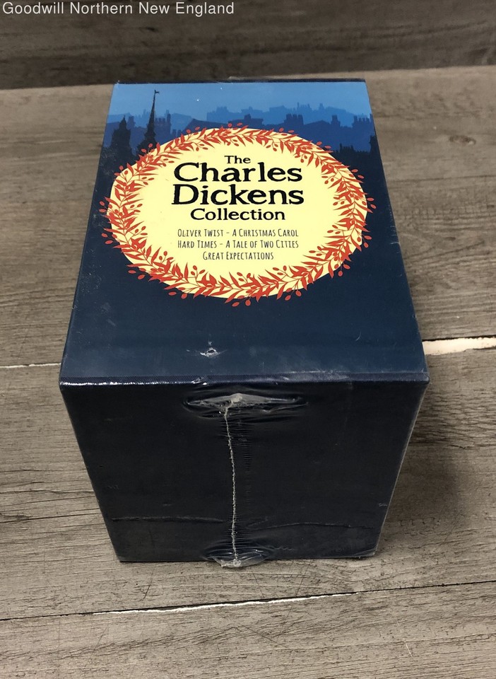 Charles Dickens Collection Boxset 5 Vols H/C Books Oliver Twist Hard ...