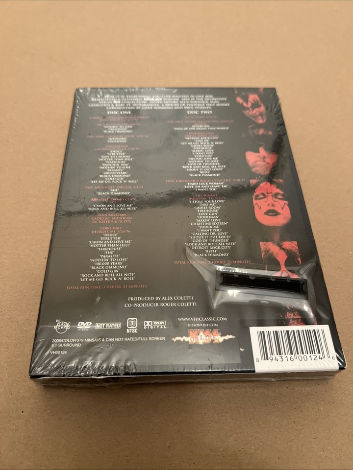 Kiss - Kissology: The Ultimate Collection Vol. I 1974-1977 (DVD 2006 ...