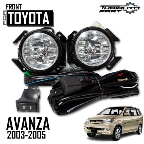 Fog Lamp Spot Light Kit Set For Toyota Avanza Daihatsu Xenia F600 MPV ...