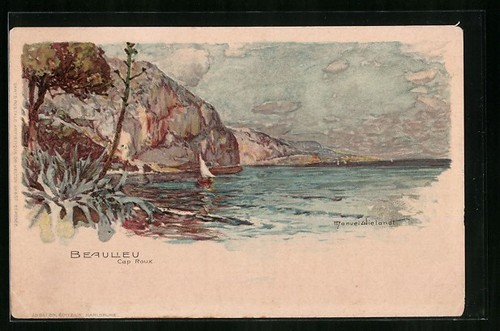 Künstler-AK Manuel Wielandt: Beaulieu, Cap Roux | eBay.de